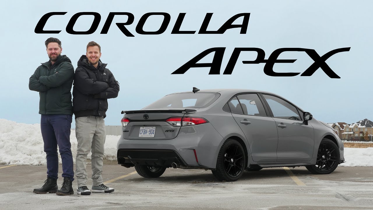 2021 Toyota Corolla Apex Edition Quick Review // Track Mode Activated ...