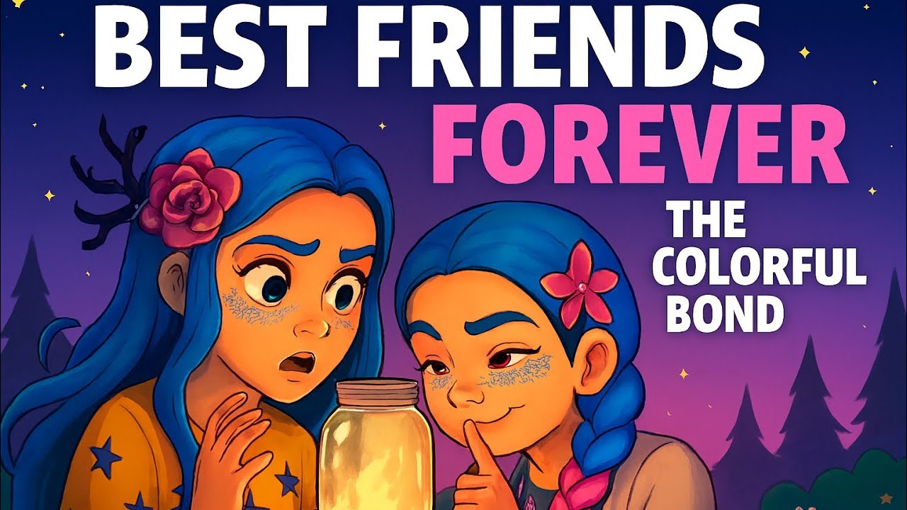 Best Friends Forever: The Colorful Bond | Pitter Melody’s Animated ...