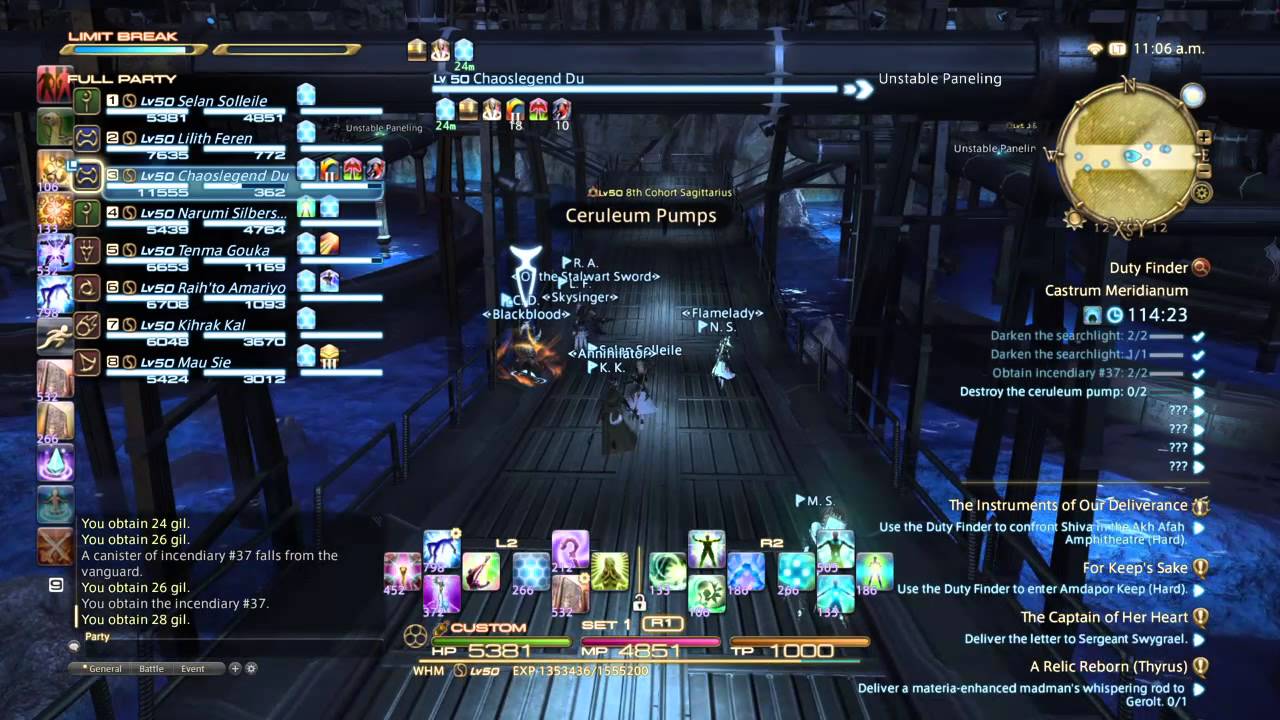 Final Fantasy 14: A Realm Reborn - Castrum Meridianum (Dungeon) Full ...