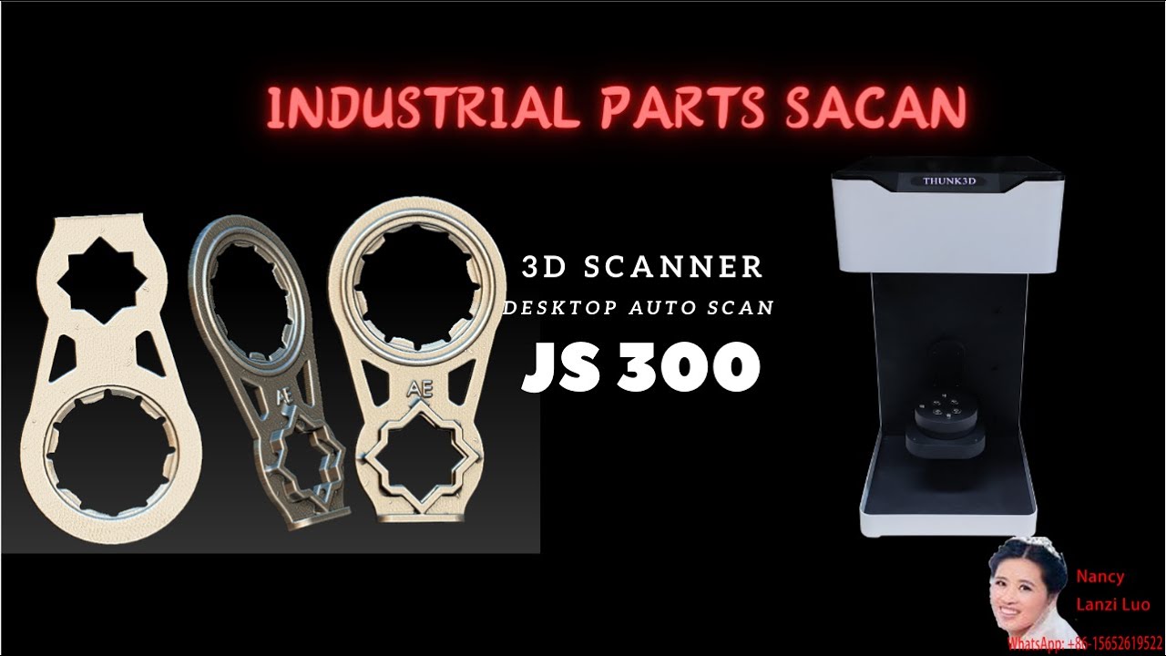 Live Demo of Industrial part scan in Fromnext with Desktop auto 3d ...