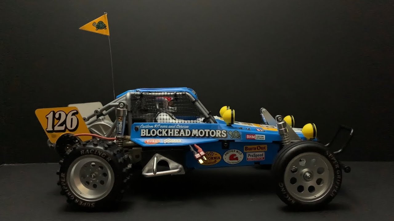 Rc Car Showcase - Tamiya Blockhead Motors Wild One Off Roader - YouTube