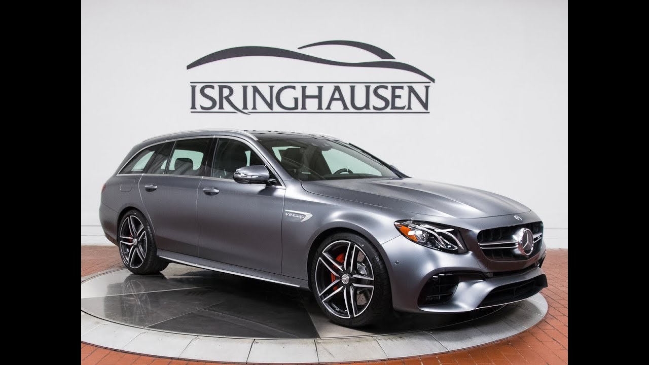 2018 Mercedes-Benz E63s AMG wagon in designo Selenite Grey Metallic ...