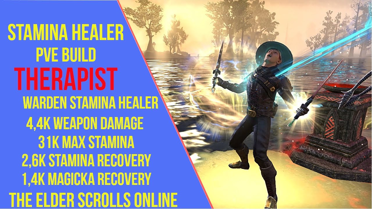 Reliable Warden Stamina Healer Build for ESO - ArzyeLBuilds