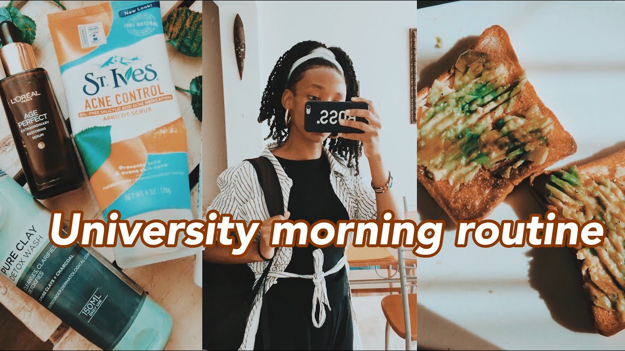 University Morning Routine 2020 Youtube