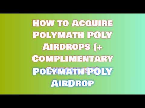 Claim Free Polymath POLY Airdrop | Learn How to Swap or Sell Polymath POLY Airdrop - YouTube