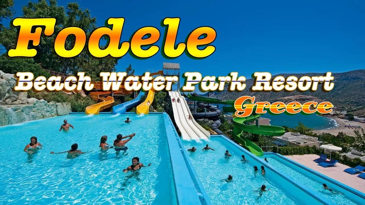 Fodele Beach & Water Park Holiday Resort 5*, Crete , Greece - YouTube