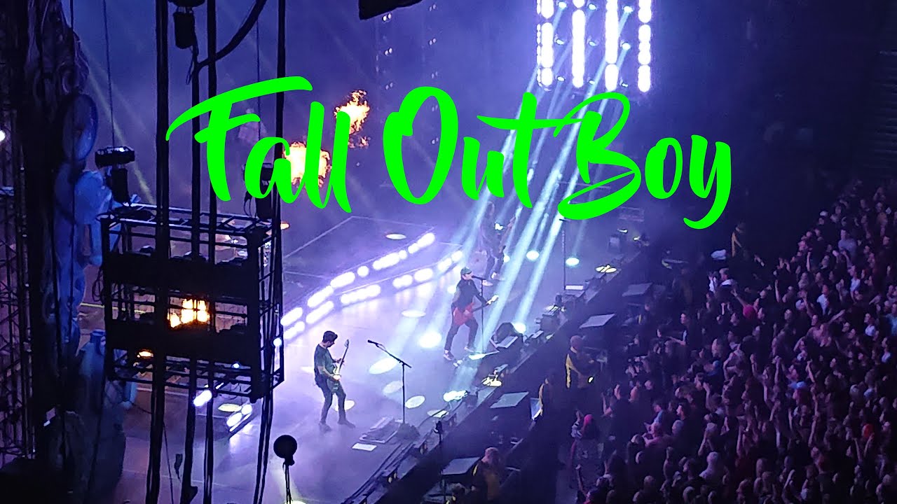 Fall Out Boy - Live - Manchester 29th Oct 2023 - YouTube