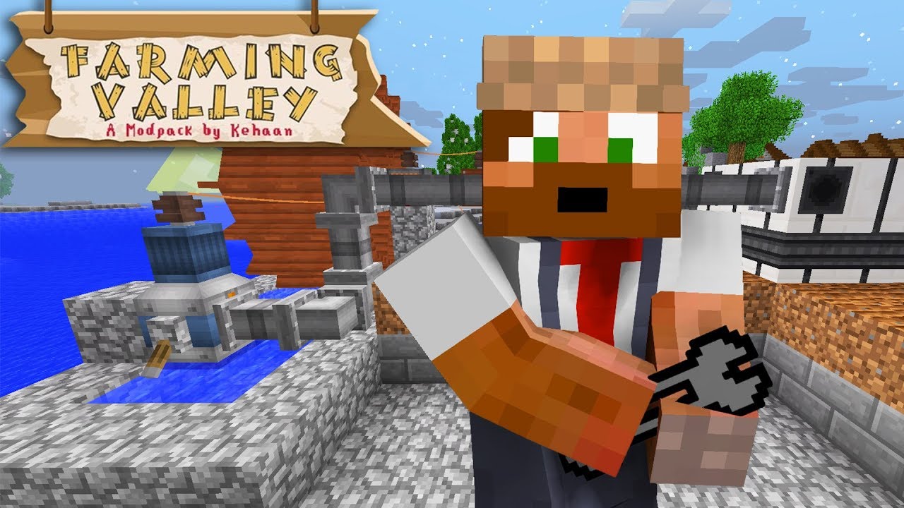 AUTOMATISK FARM!! | Farming Valley Modpack - #25 - YouTube