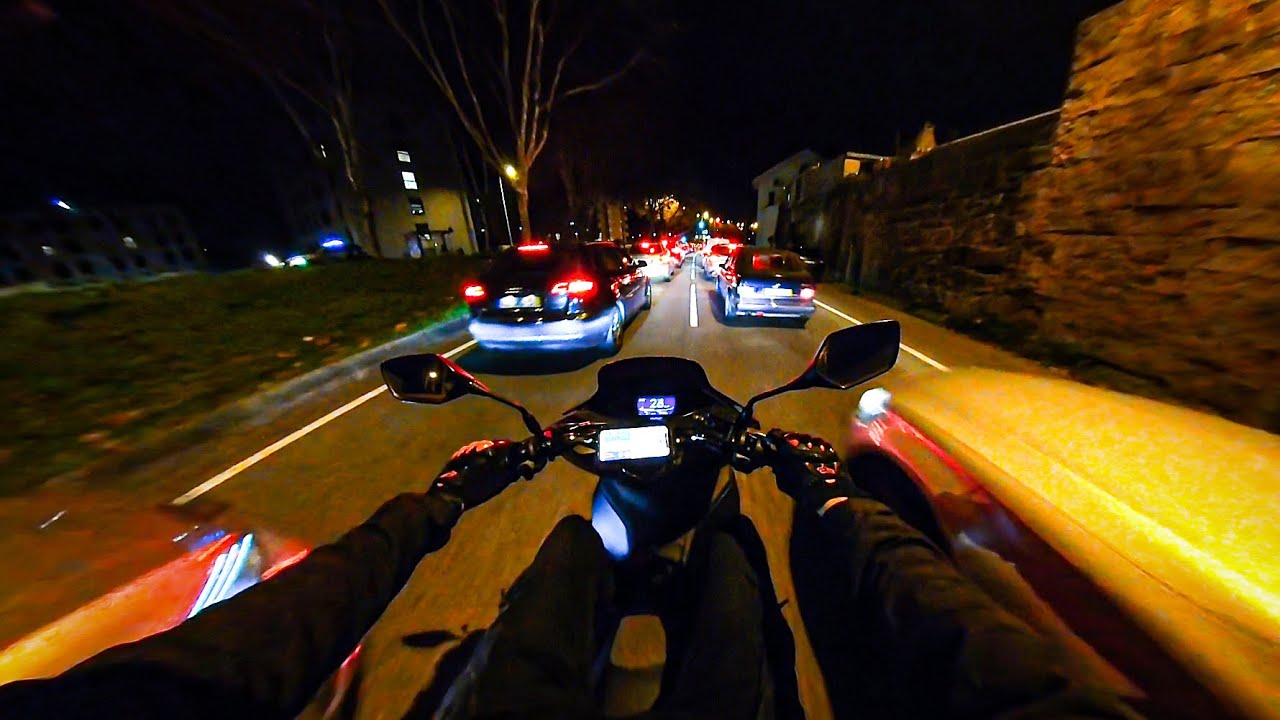 POV: HONDA PCX Scooter Rush Hour Ride in Porto, Portugal - YouTube
