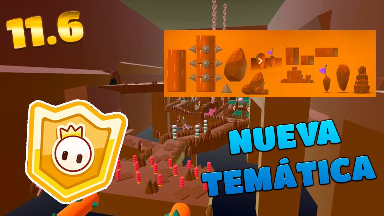 NUEVA TEMÁTICA y RANKEDS para FALL GUYS 11.6!! Filtraciones Nueva ...