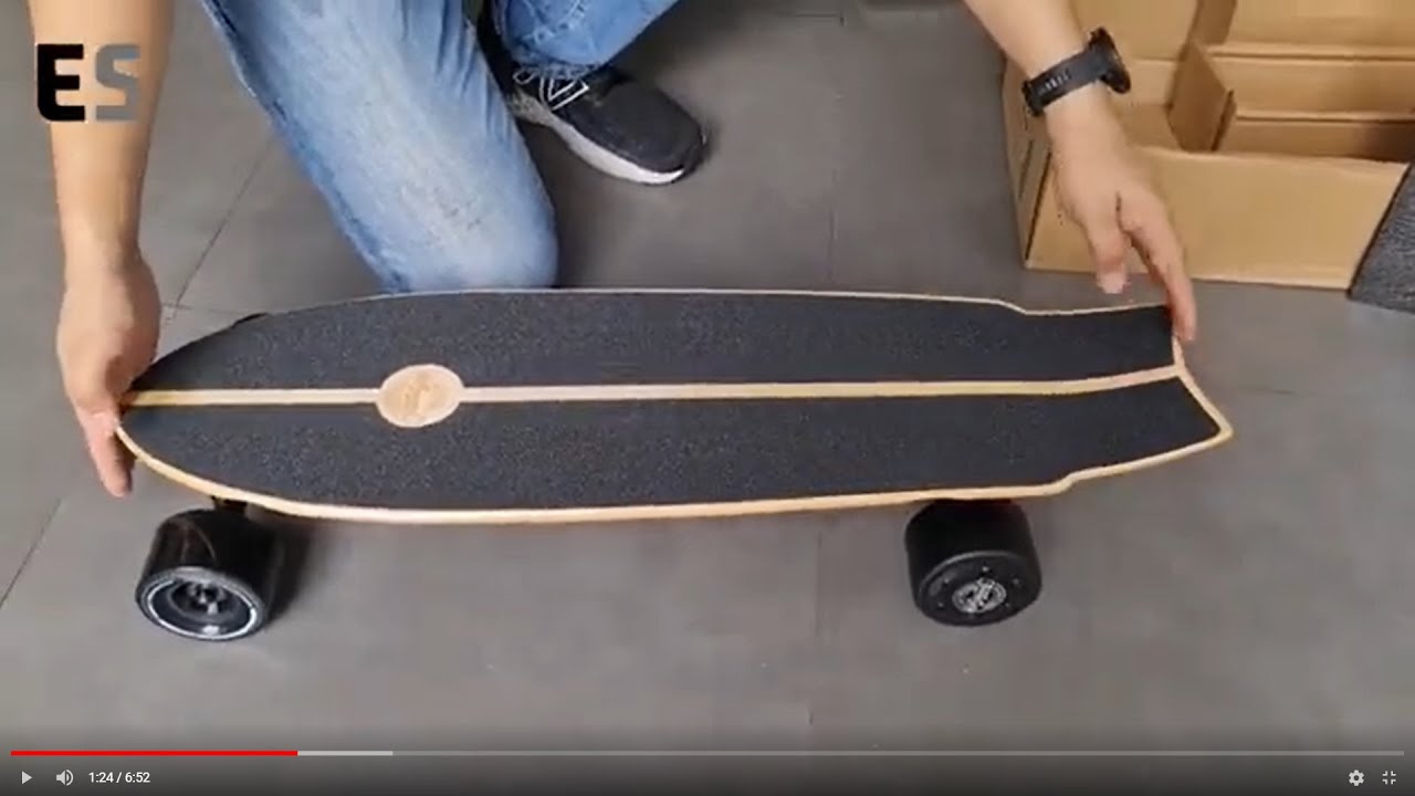Teamgee H20 Mini Electric Skateboard Kecil Buat Commuting - YouTube