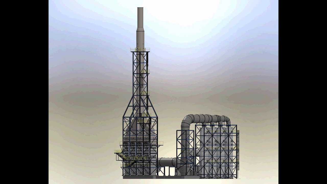 Pulp Mill Recovery Boiler Scrubber - YouTube