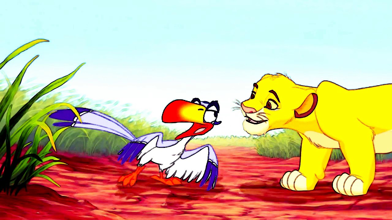 The Lion King - Mufasa Saves Simba Form wildebeest stampede - YouTube