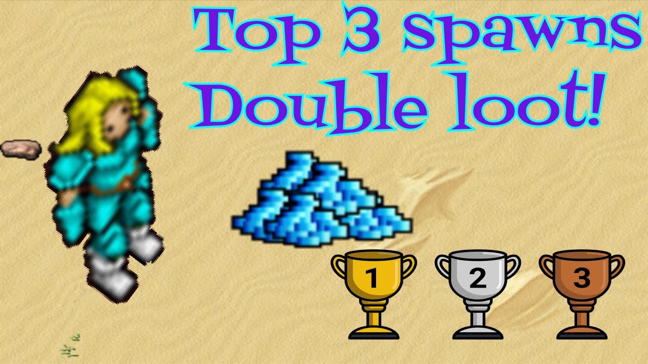 Tibia double loot - My Tibia top 3 spawns. Tibia hunt profit guide ...