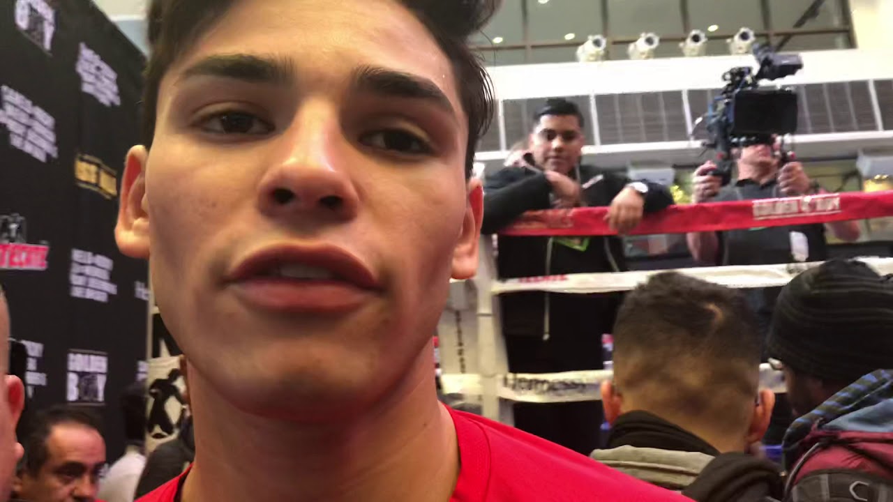 RYAN GARCIA FASTEST HANDS IN BOXING FIGHTING AT MADISON SQUARE GARDEN ...
