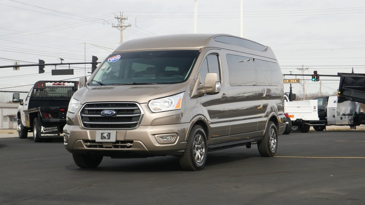 Seats 9! 2020 Ford Transit Conversion Van - Explorer Vans Limited X-SE ...