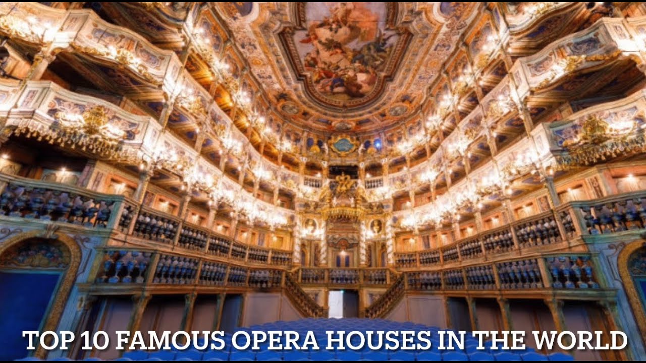 TOP 10 Famous opera houses in the world - YouTube