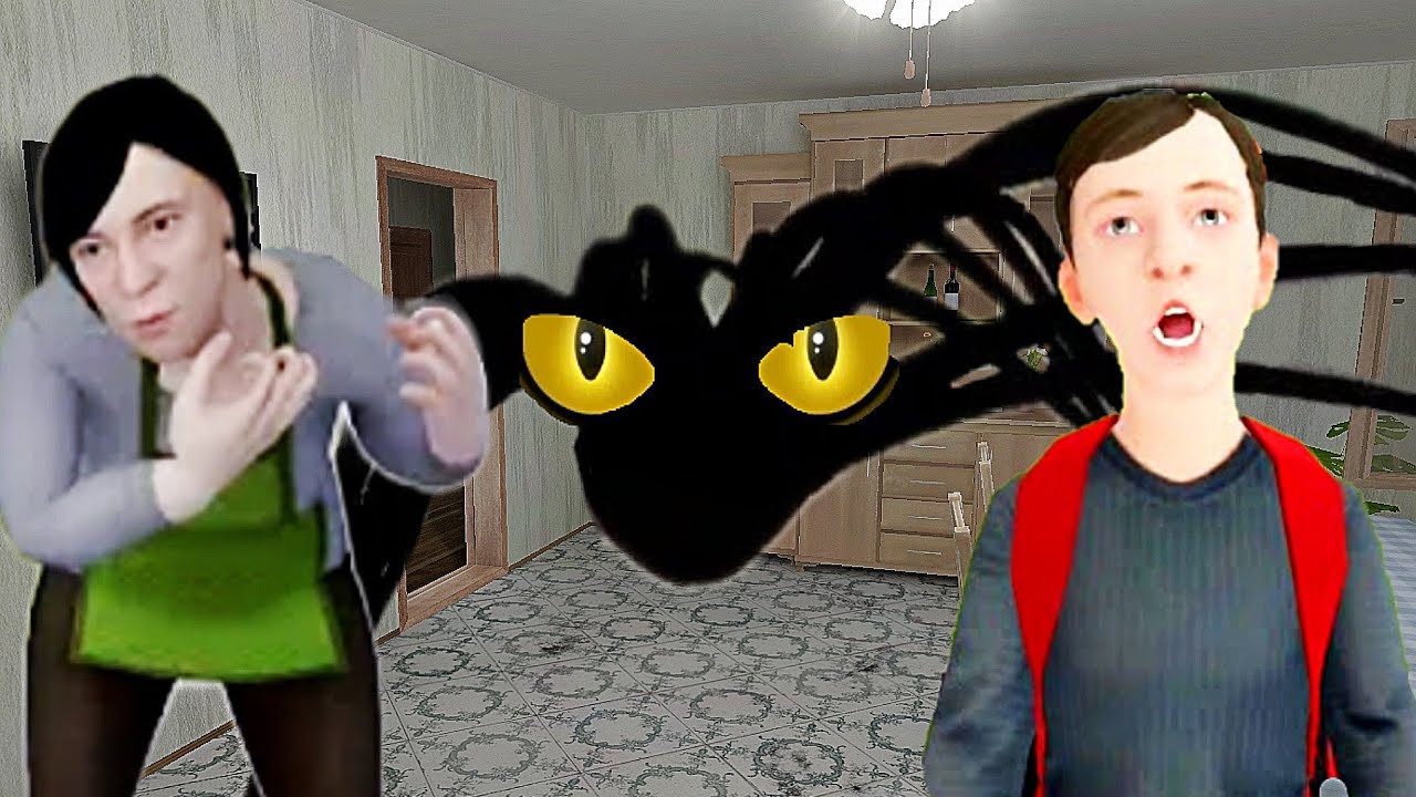 When The Dark Monster Invades The House In Schoolboy Runaway Stealth ...
