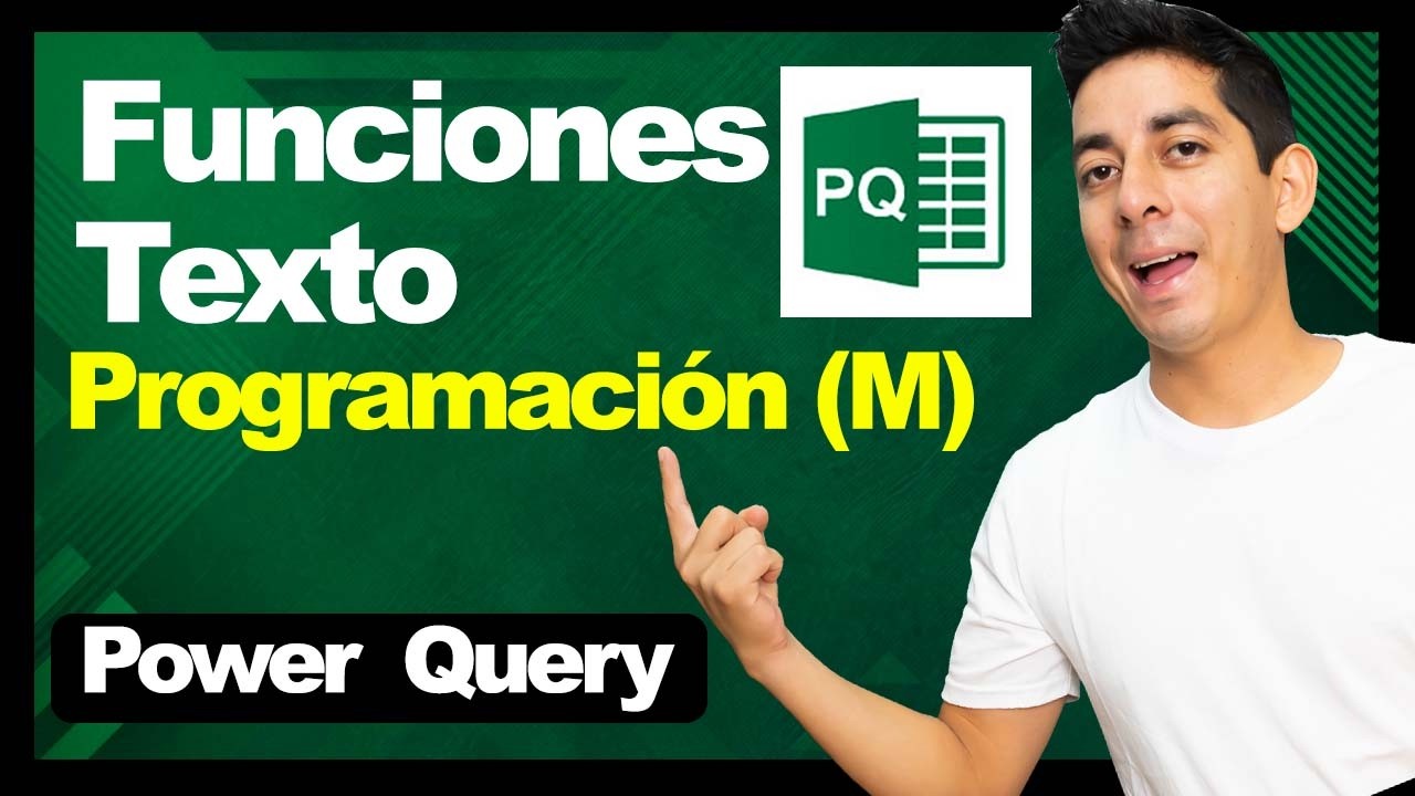 Power Query: Funciones de texto (Lenguaje M) | Excel | Clase 160 - YouTube