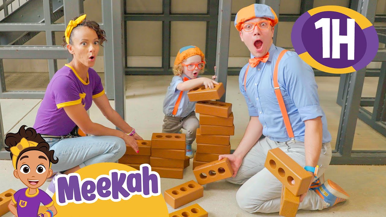 Meekah’s Rock Mountain and Tower Challenge | 1 HR OF MEEKAH ...