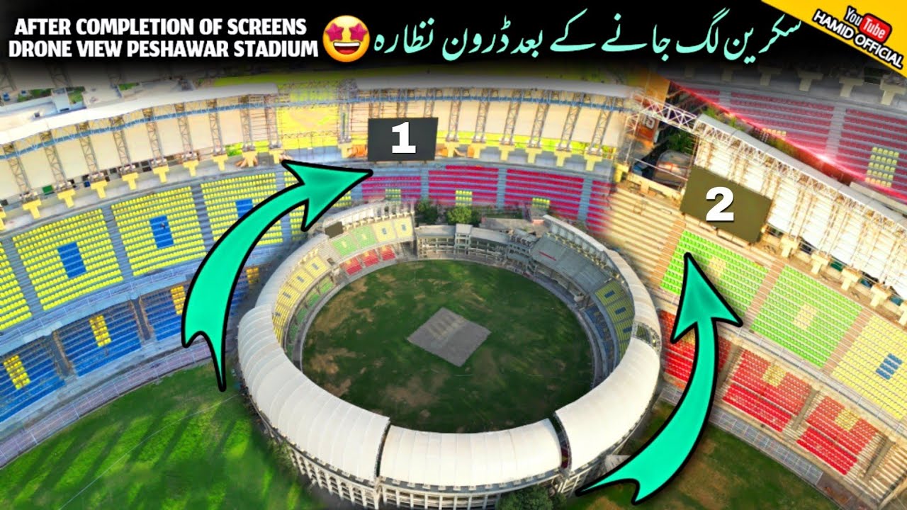 Arbab Niaz cricket stadium peshawar getting in shape 🤩 Latest updates ...