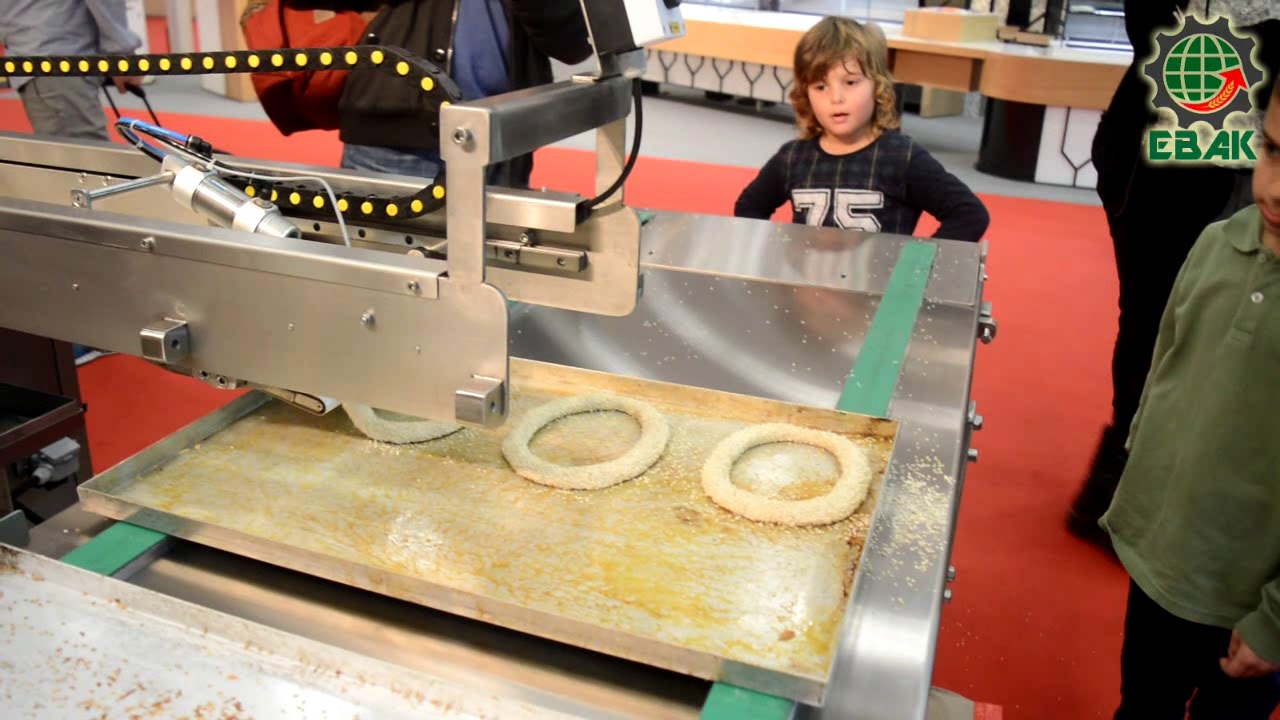 ALD 200KR-AUTOMATIC MACHINE FOR BREADRINGS-KOULOURI/ΑΥΤΟΜΑΤΗ ΓΡΑΜΜΗ ...