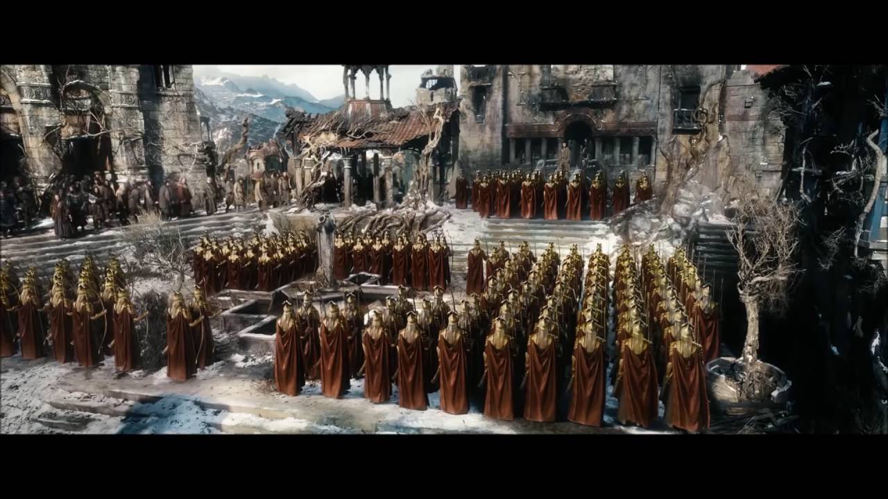 The Hobbit -The Battle Of The Five Armies - The Ruins Of Dale - YouTube