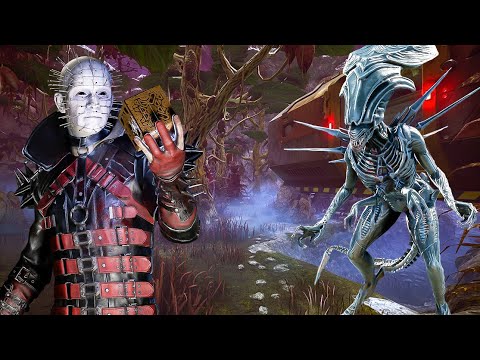 NEW Pinhead & Queen Xenomorph Gameplay | DBD - YouTube