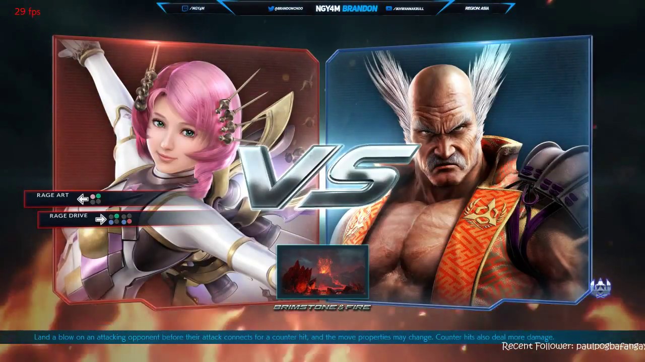 Tekken 7 Vanilla Mod Character Panel - YouTube