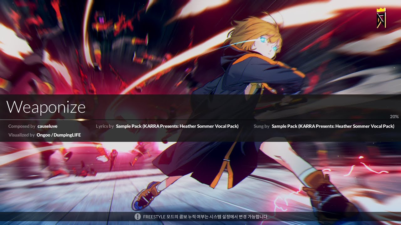 [DJMAX RESPECT V] Weaponize 6k SC (13) - YouTube