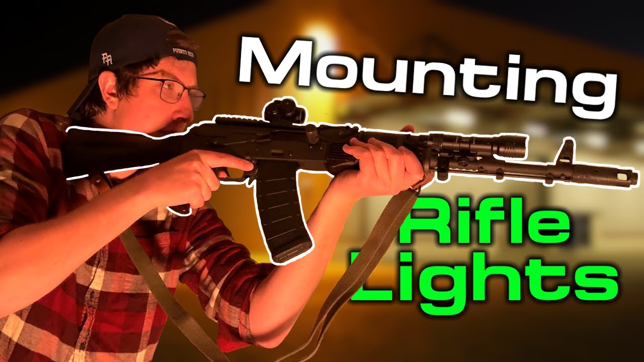 Consider This When Mounting Your Rifle Lights! - YouTube