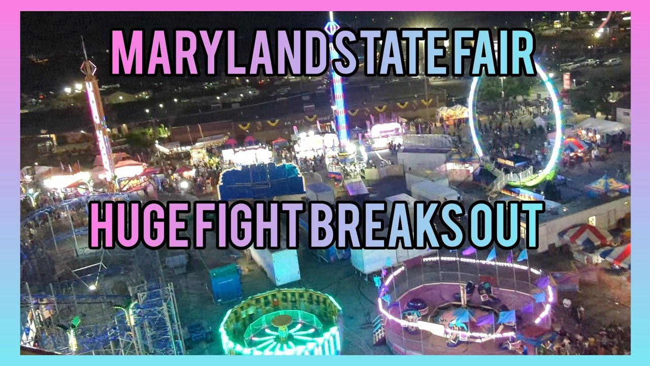 Maryland State Fair / Timonium Maryland State Fair fight - YouTube