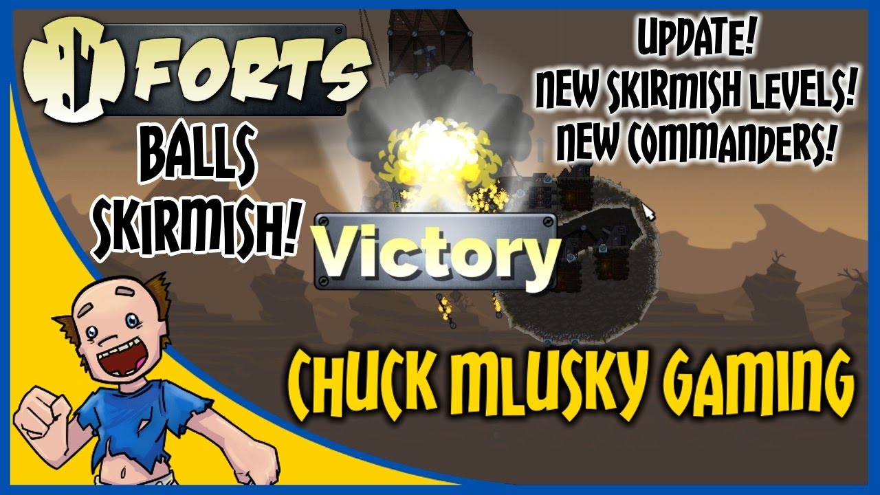Forts Gameplay - Update! - New Skirmish Levels - New Commanders ...
