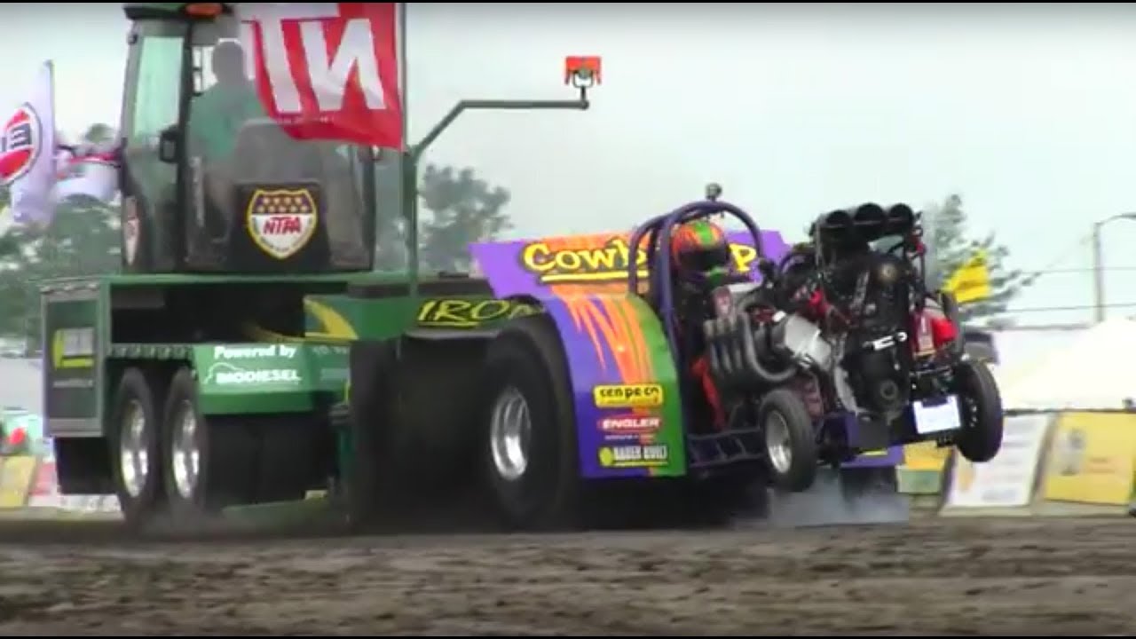 "Cowboy Up" mini rod at Pull Town - YouTube