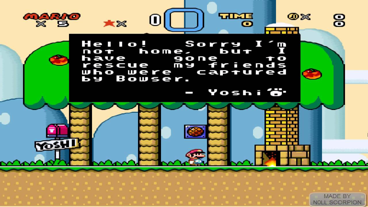 Super Mario World - Yoshi's house (HD) - YouTube