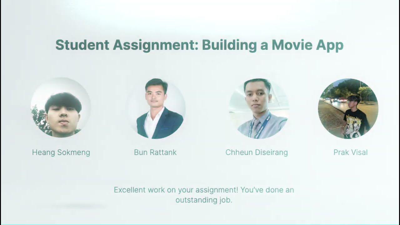 Student Assignment: Building a Movie App with Flutter - YouTube