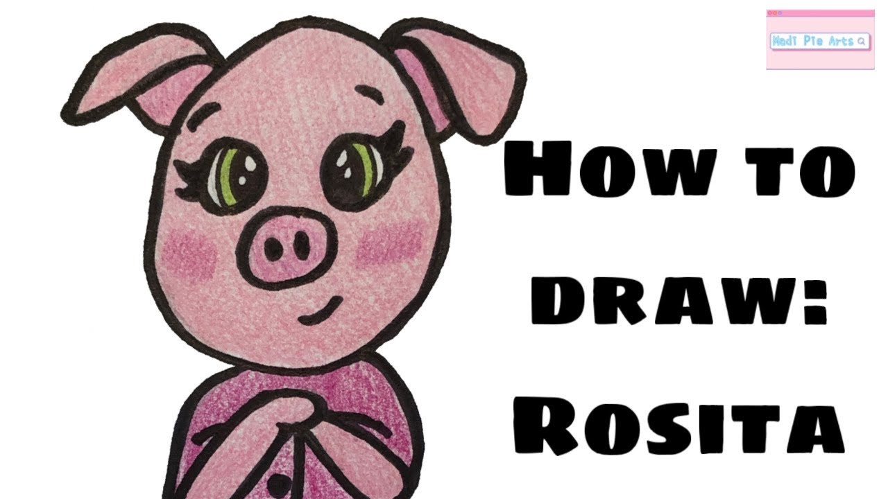HOW TO DRAW ROSITA | SING - YouTube