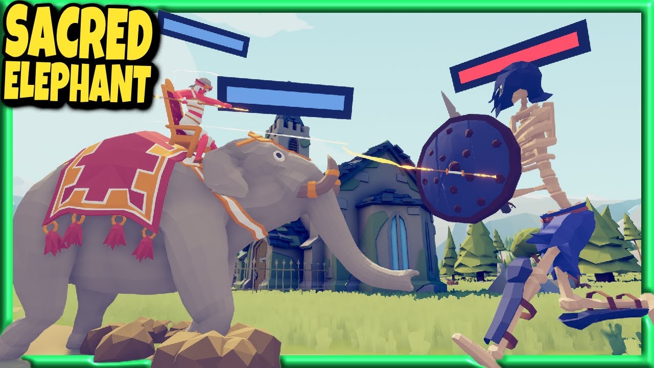 Sacred Elephant vs Every Faction - TABS Good & Evil Faction Update ...