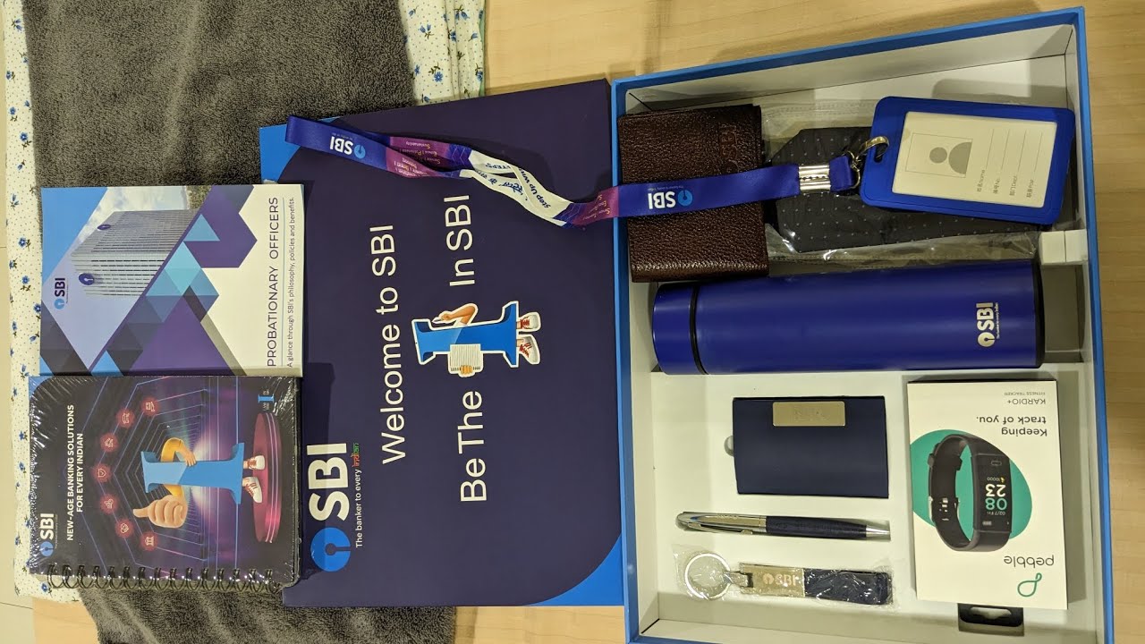 SBI welcome kit. @TheOfficialSBI - YouTube