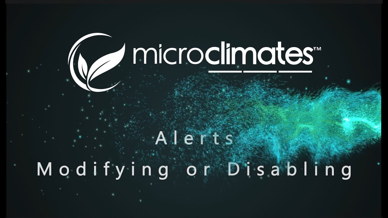 Modifying or Disabling Alerts - YouTube