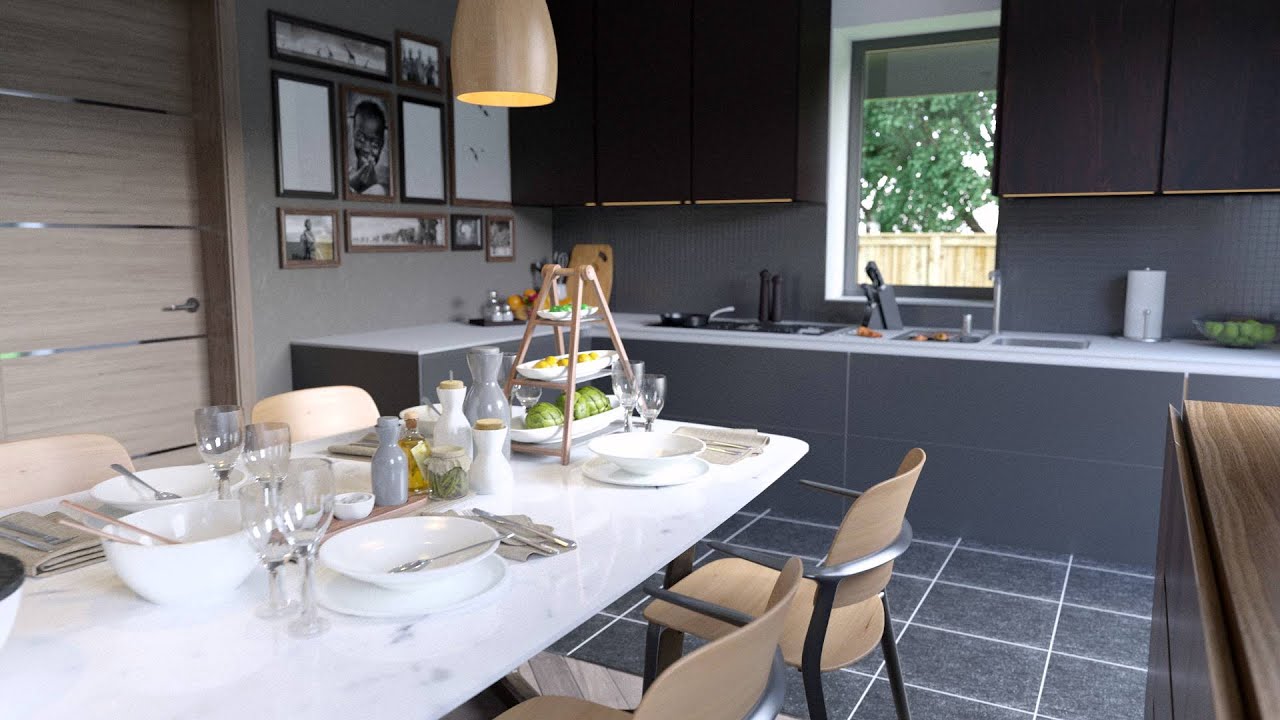 Vray RT GPU Production Vray 3 SP3 Hand held cam 01 - YouTube