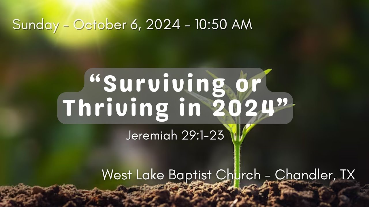 Sunday - October 6, 2024 - 10:50 AM - YouTube