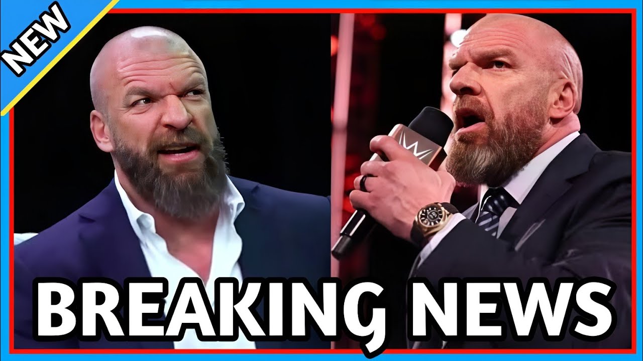 "Unbearable News: Triple H's Emotional WWE Announcement Rocks the ...