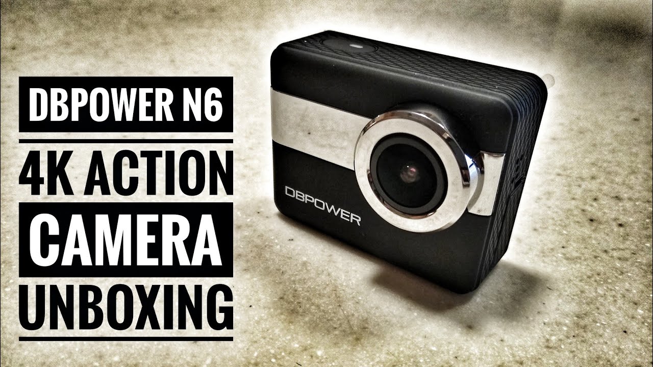 DBPOWER N6 4K ACTION CAMERA UNBOXING - YouTube