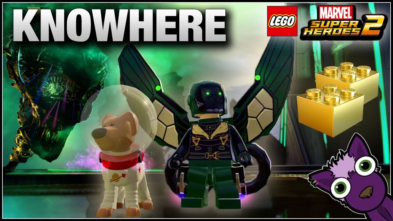 LEGO Marvel Superheroes 2 - Completando KNOWHERE al 100% con COSMO y EL ...
