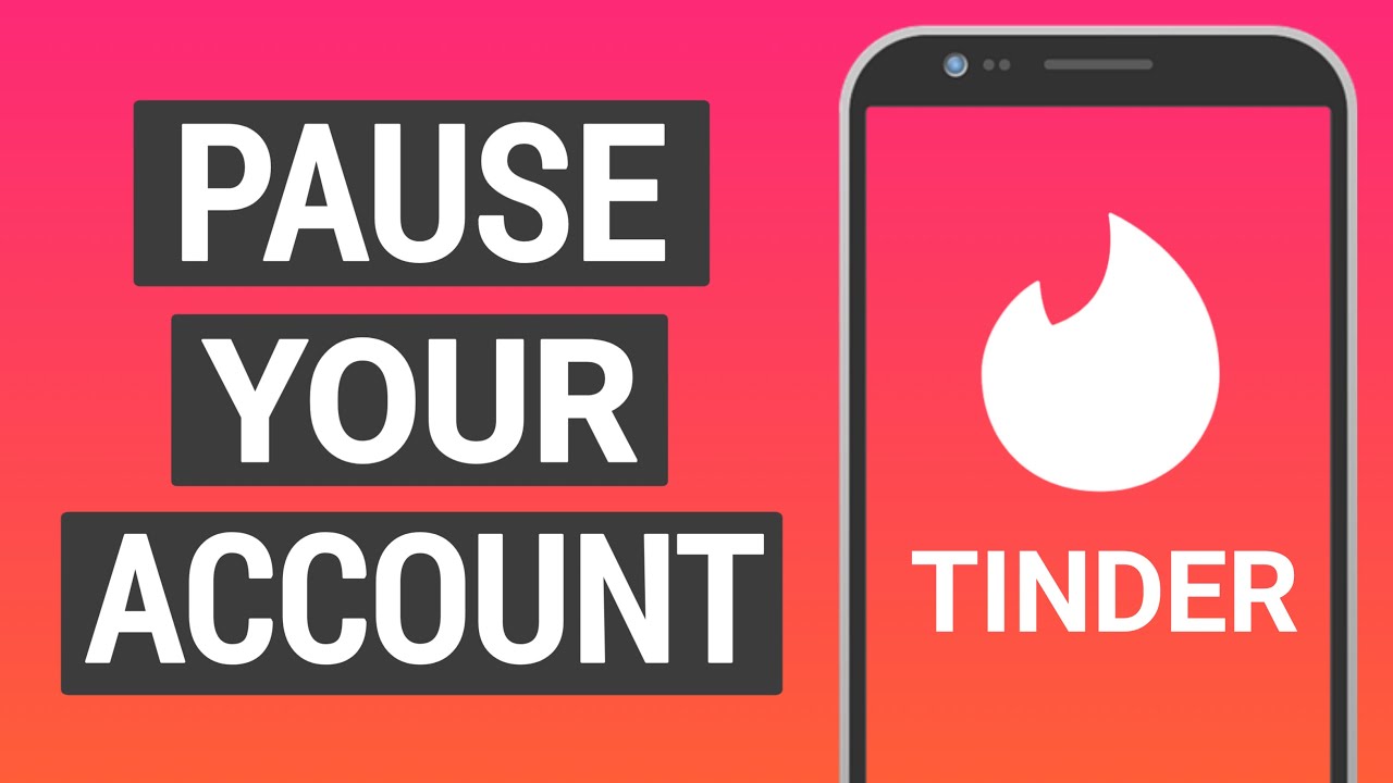 How to Pause Your Tinder Account | Hide Your Tinder Profile - YouTube