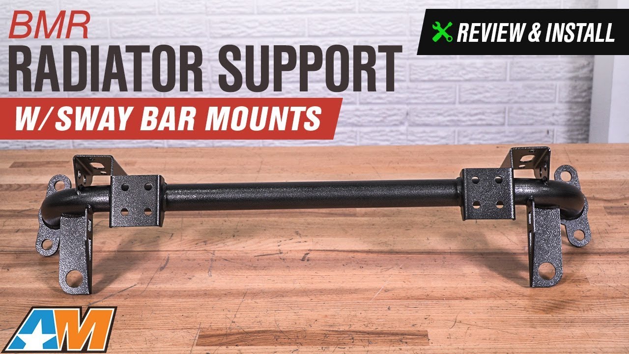 2005-2014 Mustang BMR Radiator Support w/ Sway Bar Mounts Review ...