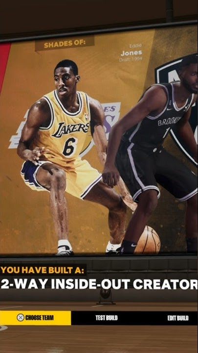 BEST 2 WAY INSIDE OUT CREATOR BUILD NBA 2K23 NEXT GEN #shorts - YouTube