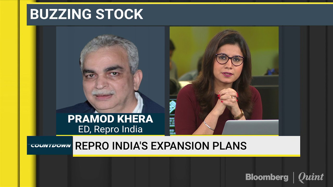 Repro India's Expansion Plans - YouTube