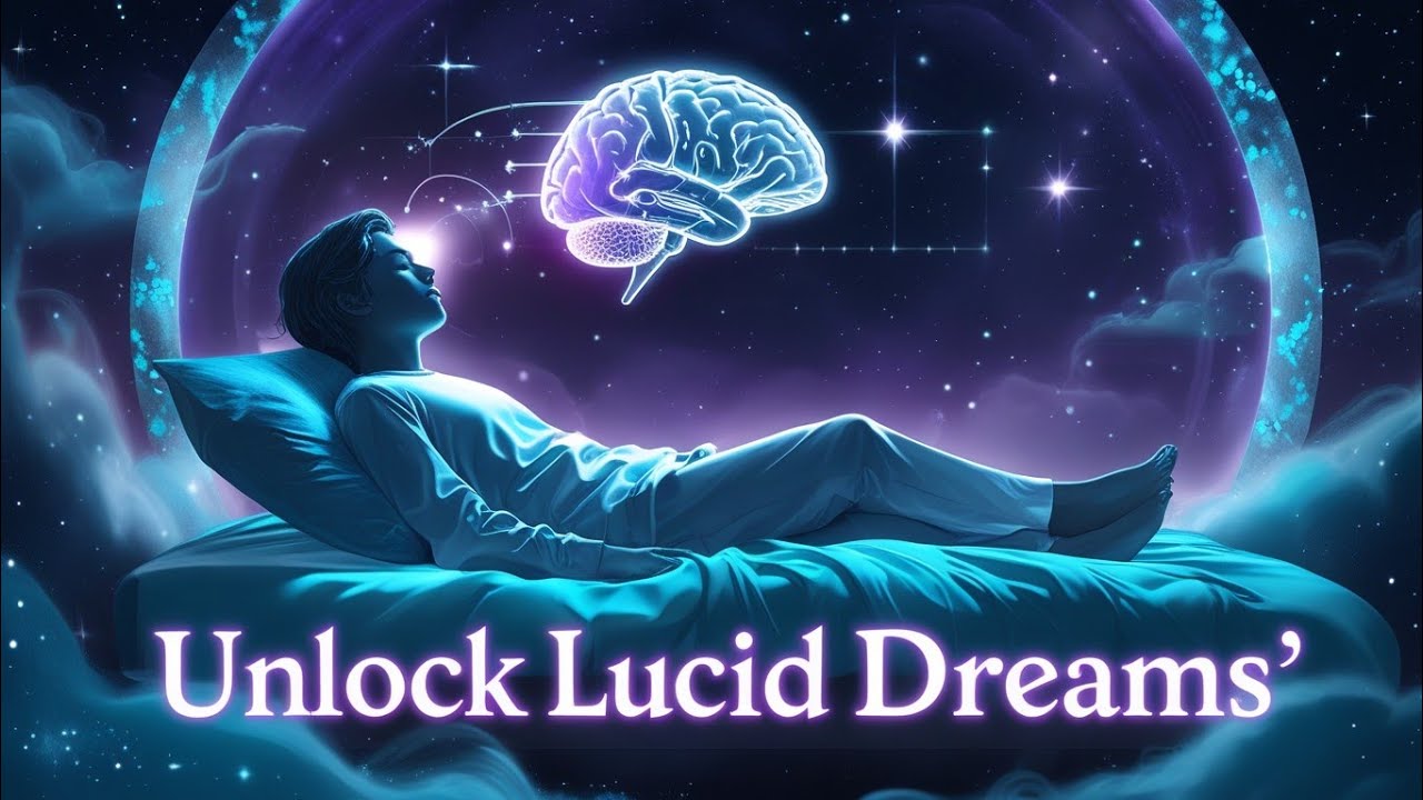 Theta Sleep Gateway – 6Hz Lucid Dream Binaural Beats | Full Night Deep ...